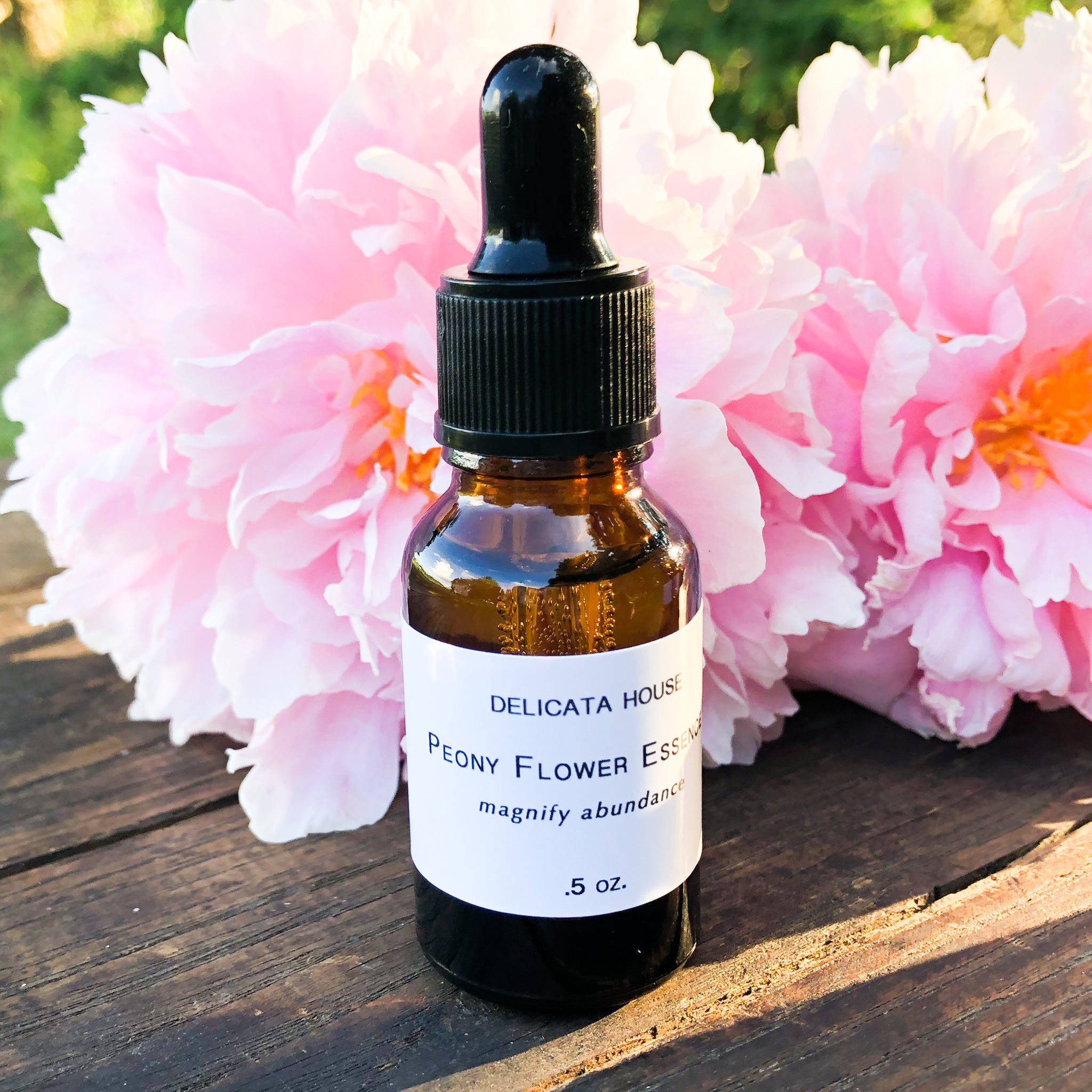 Flower Essence - Peony Flower Essence - Flower Remedy - 1st Chakra Bal ...